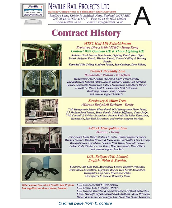 Our History | Nevilles Precision Engineering Limited